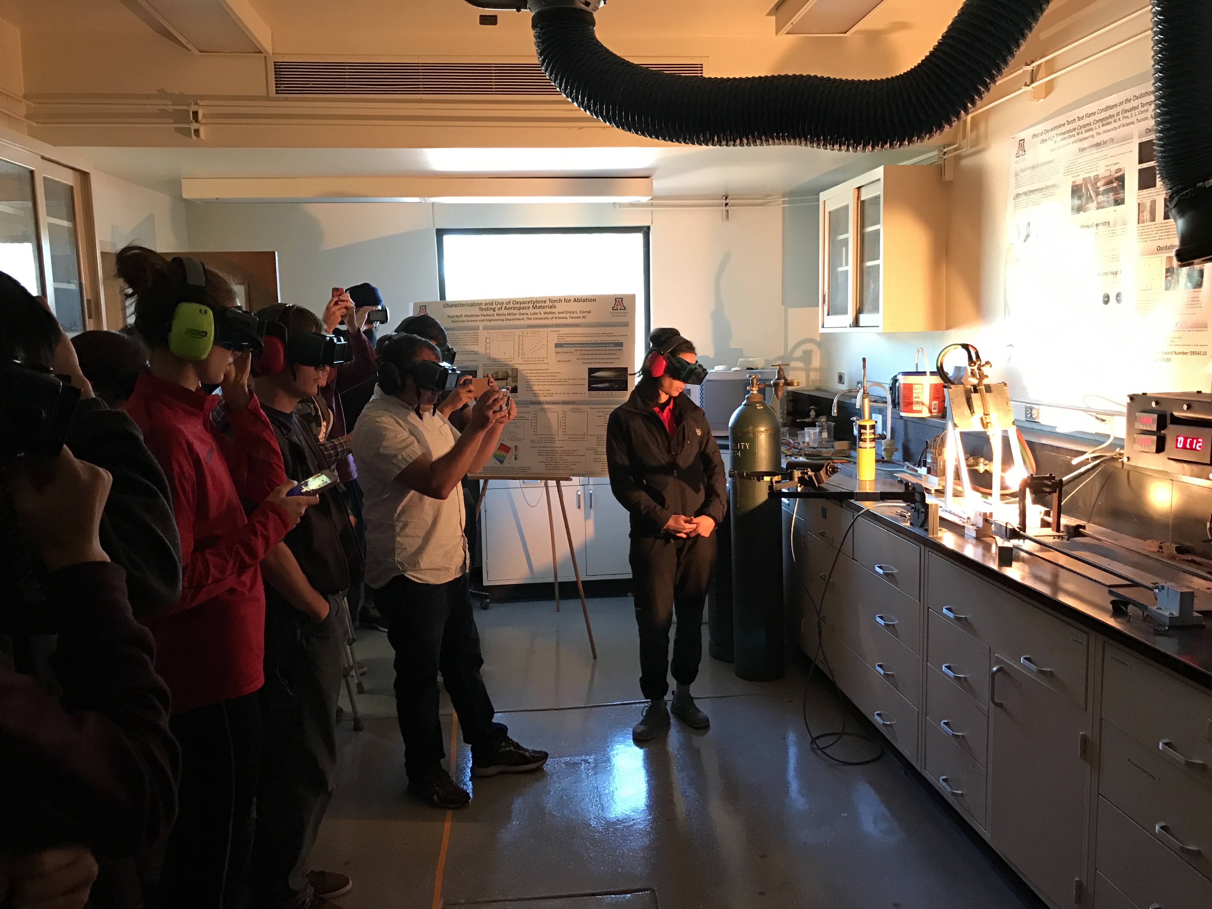 Laboratory Tours Inspire Undergrads | The Corral Laboratory